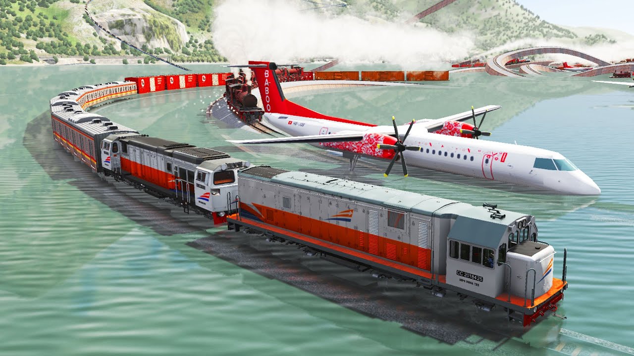 Dangerous! Dance Train Crashes into a Steam Train While Crossing ...