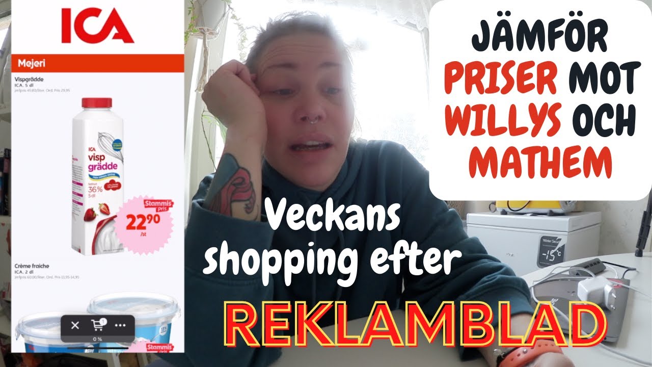 Så mycket sparar du på att handla kampanjvaror! VECKOHANDLING - YouTube