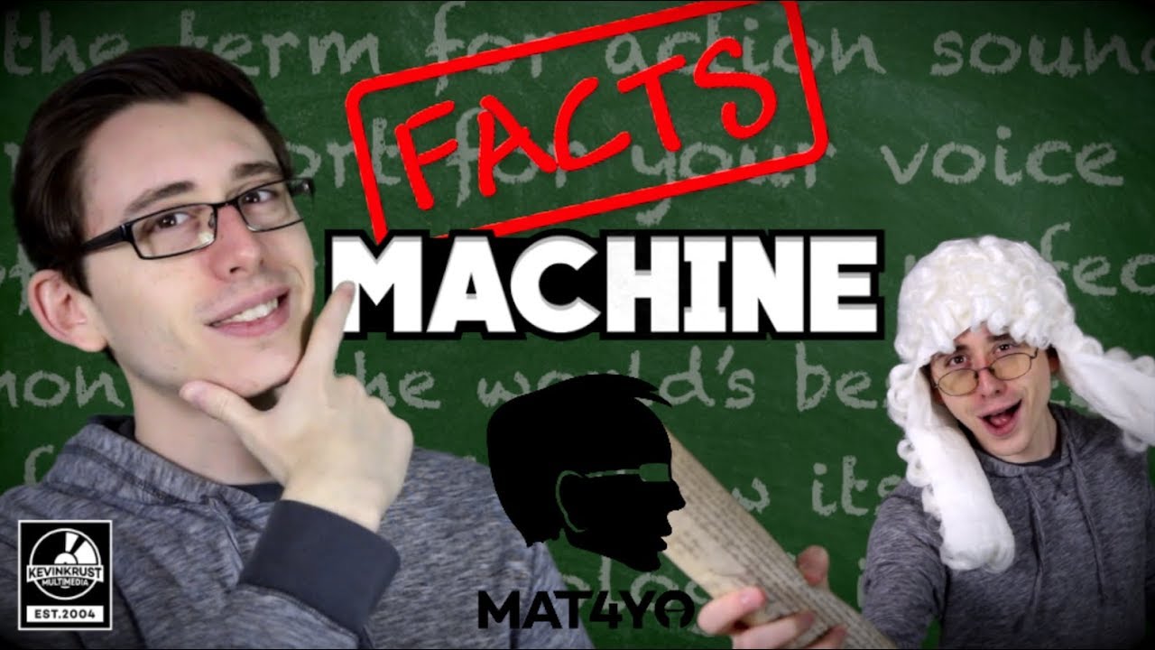 FACTS MACHINE (JT Music FACT RAP CHALLENGE!) by Mat4yo - YouTube