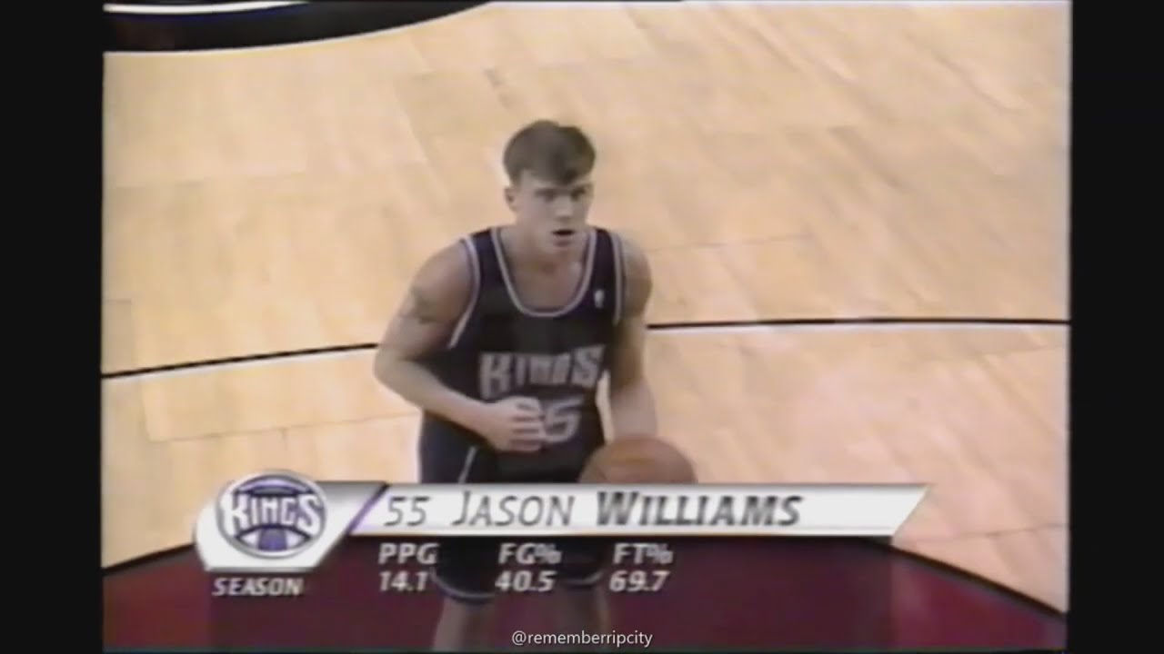 Jason Williams 15 Points 3 Ast @ Trail Blazers, 1999. - YouTube
