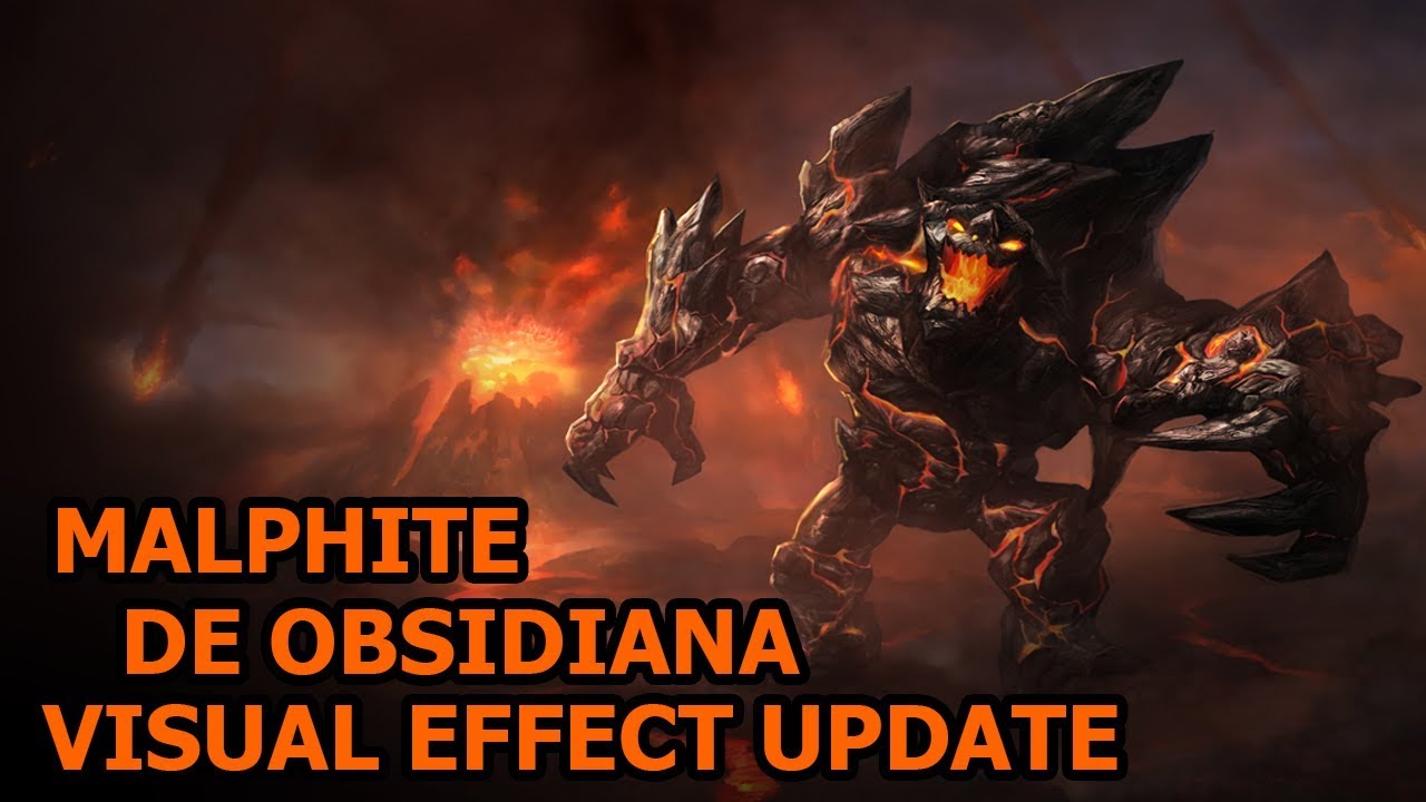 Malphite de Obsidiana Visual Effect Update 2019 Spotlight - YouTube