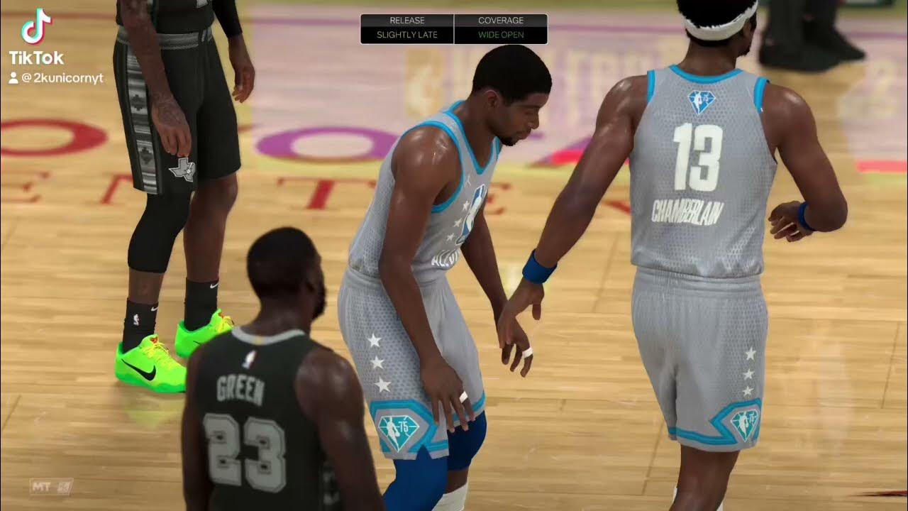 Using 1 play to expose this MY TEAM Sweats Galaxy Opal Wilt Chamberlain 😱 NBA 2K24 My Team UNLMD ...