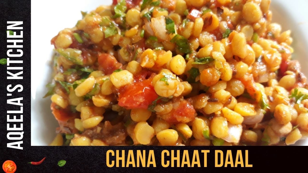 How to Make Delicious Chana Chaat Daal | Healthy & Easy Recipe - YouTube
