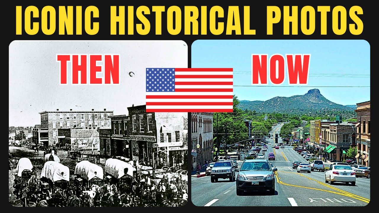 The Most Iconic Historical Photos Then & Now - YouTube