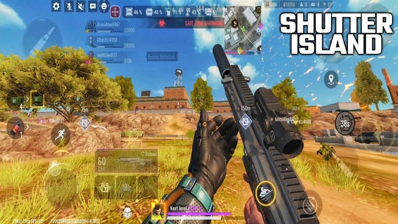 Blood strike shutter island (max graphics) blood strike mobile new map ...