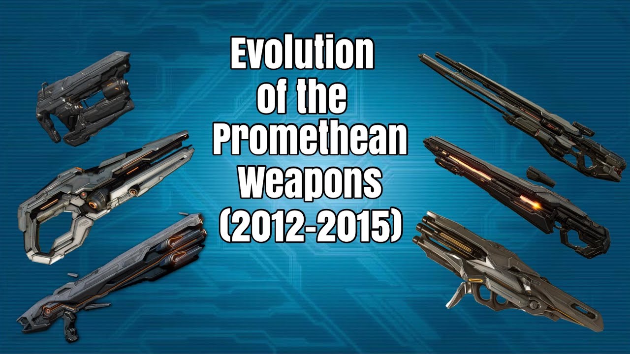 Halo: Evolution of the Promethean Weapons (2012 - 2015) - YouTube