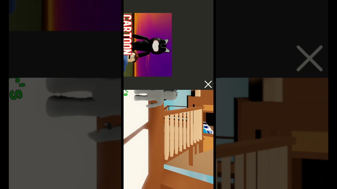 น่ากลัวcartoon catใน roblox - YouTube