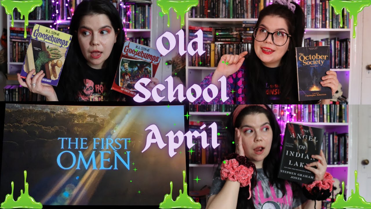 💚🌈💜 OLD SCHOOL APRIL VLOG | Reading the Angel of Indian Lake, Seeing ...