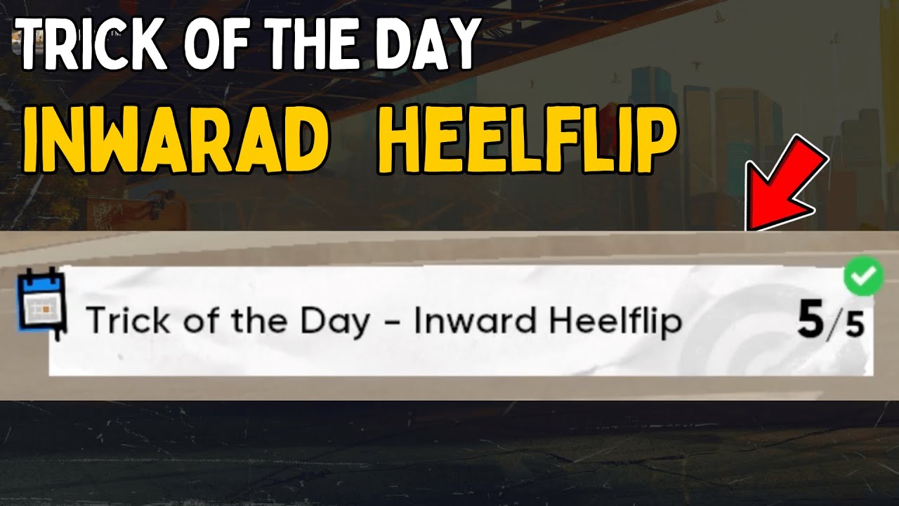 Skate 4 HOW TO INWARD HEELFLIP (Trick of the Day) - YouTube