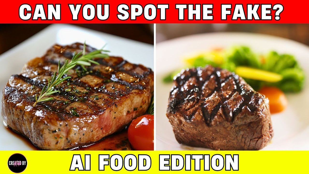 Can YOU Tell Which Foods Are Actually AI Generated? - YouTube