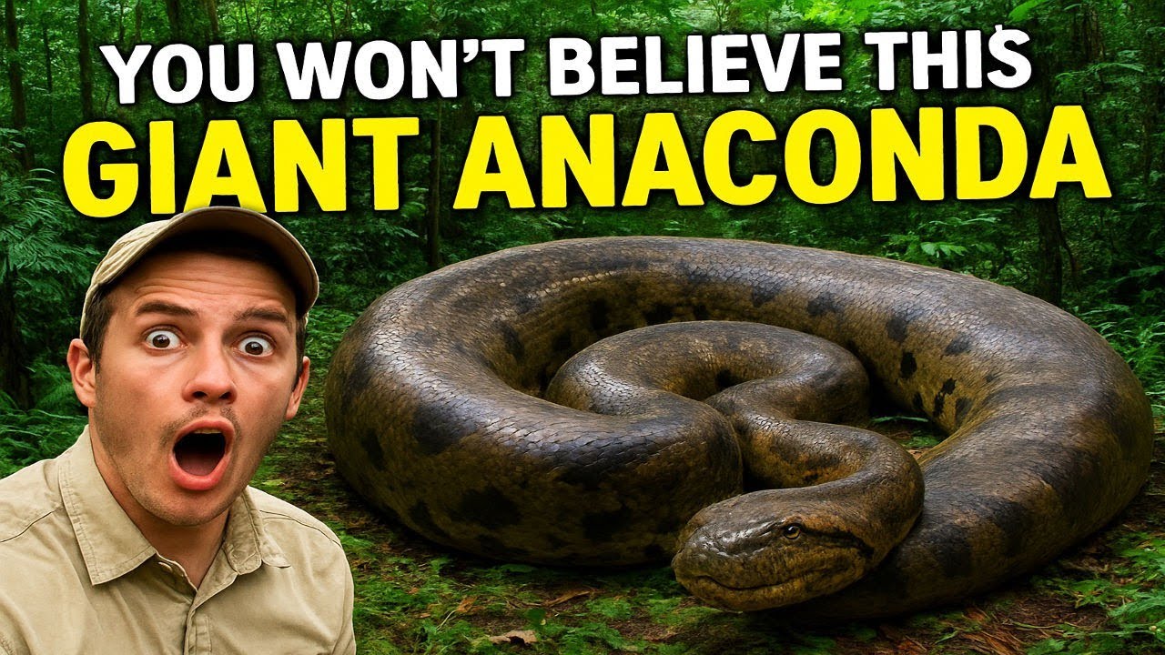 Unbelievable Amazon Mega-Anaconda – Real Footage Shocks Scientists ...