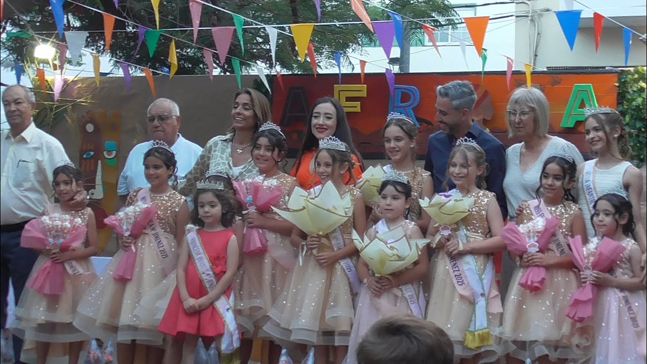 Gala reina y princesa infantil Maria Jimenez 2025 - YouTube