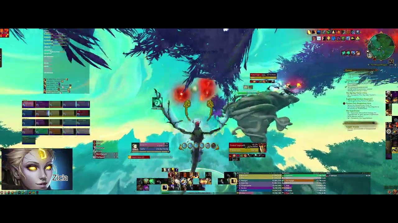 Tindral Sageswift, Seer of the Flame Mythic - Edict - Protection ...