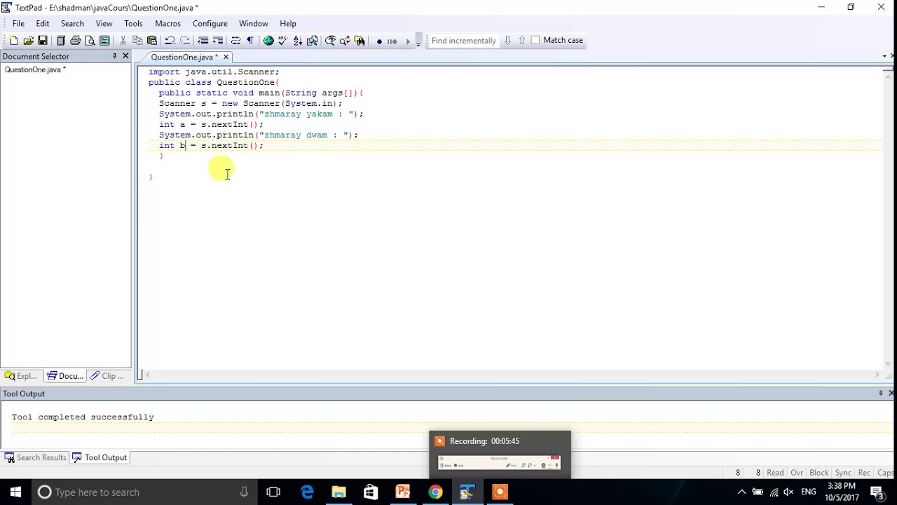Quiz four in java 44(By T4 Kurd) - YouTube