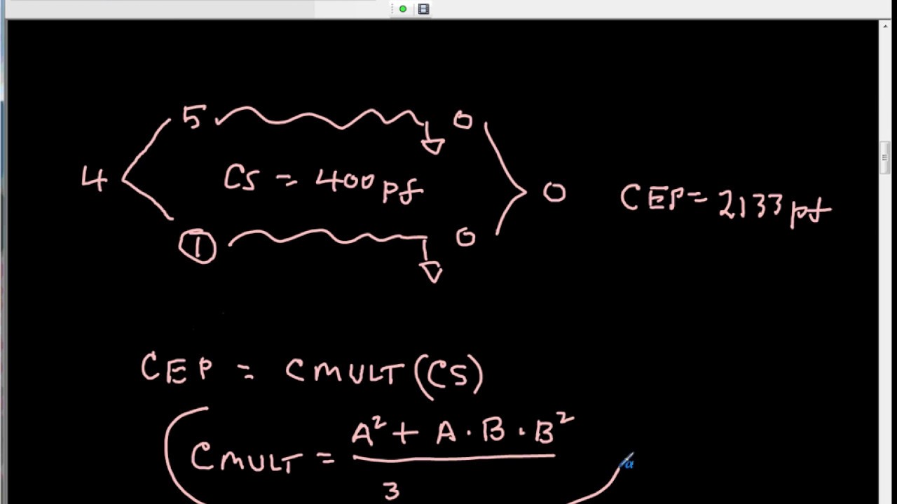 TRANSFORMER DESIGN, CALCULATING INTRINSIC CAPACITANCE REFERRED TO THE ...