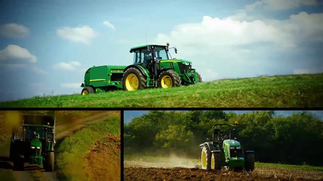 Trattori John Deere Serie 5M - YouTube