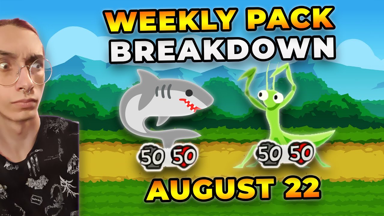 The Shark Mantis Week! A Refreshing Low Scaling Pack! (Super Auto Pets ...