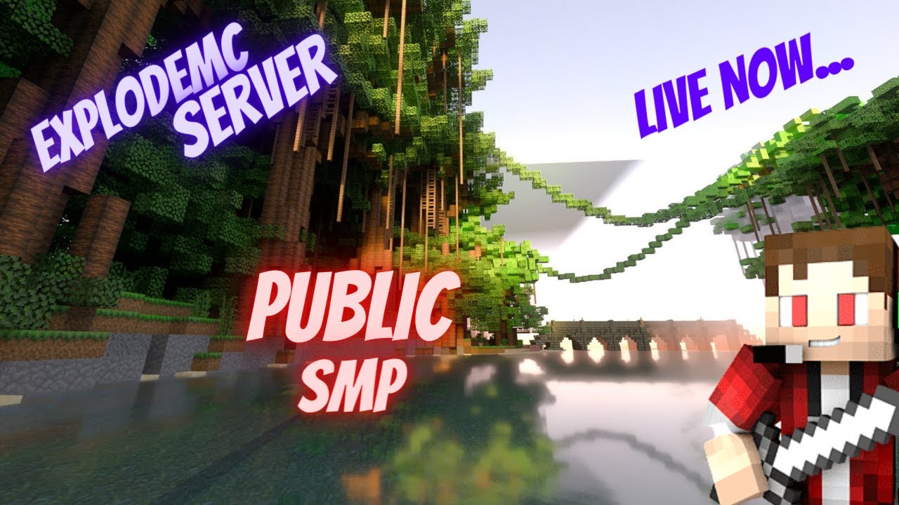 🔴24/7 Joinable Minecraft Server SMP (PUBLIC) | 1.19 Java & Bedrock Survival Server - YouTube