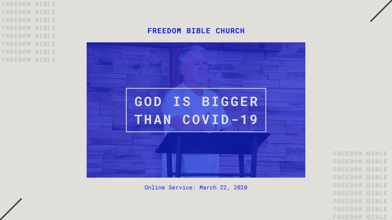 God is Bigger than COVID 19 - Pastor Frank Vargo - YouTube