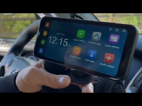MC25 Wireless CarPlay with 4K Dash Cam Front for Car, Loop Recording ...