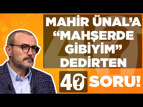 Sert Sorulara Mahir Ünal'dan Cevap: Kendimi Mahşerde Hissediyorum - Jülide Ateş'le 40 (TEK PARÇA)