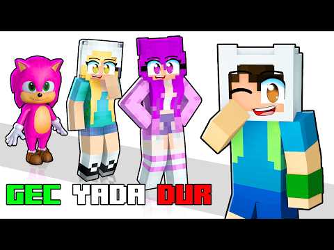 ENES, KIZ HAYRANLARIYLA YAKALA YA DA PAS GEÇ OYNADI 😱 Minecraft