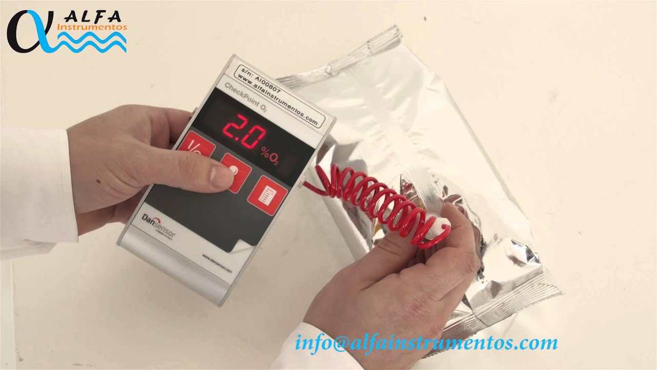Analizador de O2 / CO2 en Atmósfera modificada MAP Checkpoint o2 ...