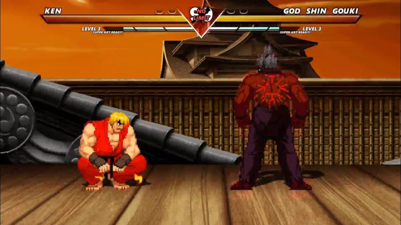 FIRE KEN vs GOD SHIN GOUKI - The most insane fight 🔥 - YouTube