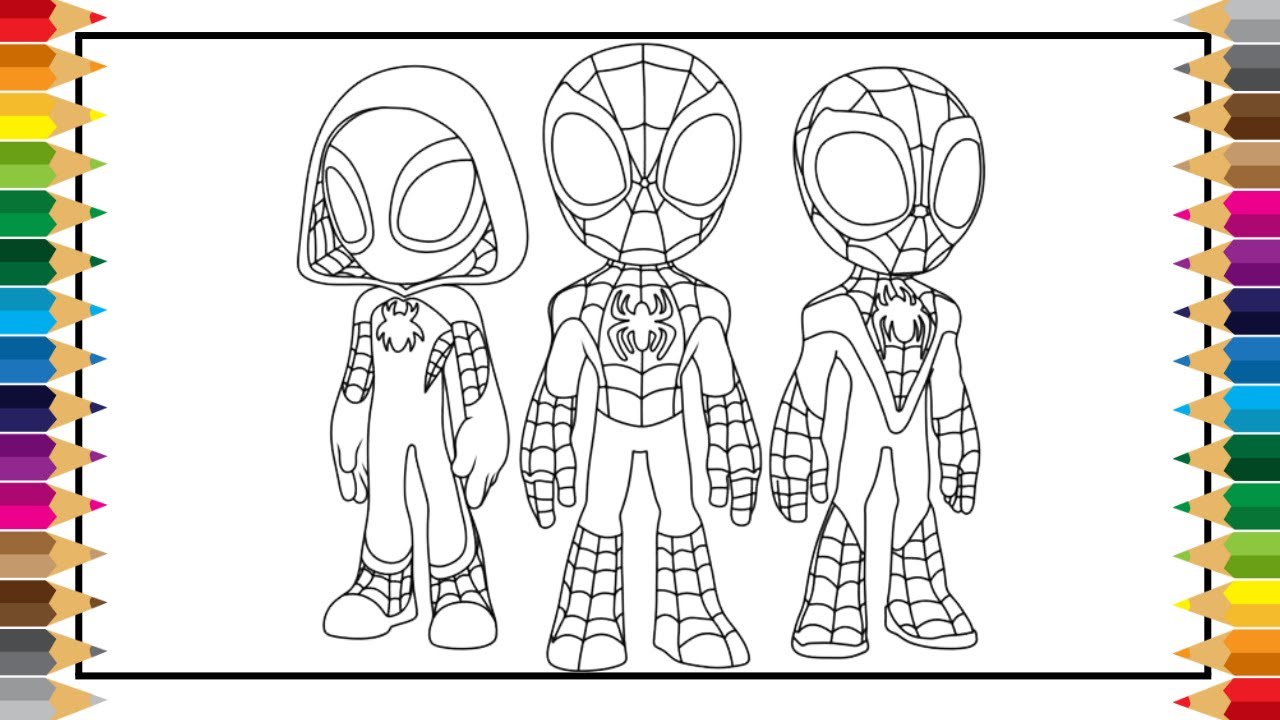 Miles Morales and Gwen Stacy/Coloring Pages/ROY KNOX - Breathe Me In ...