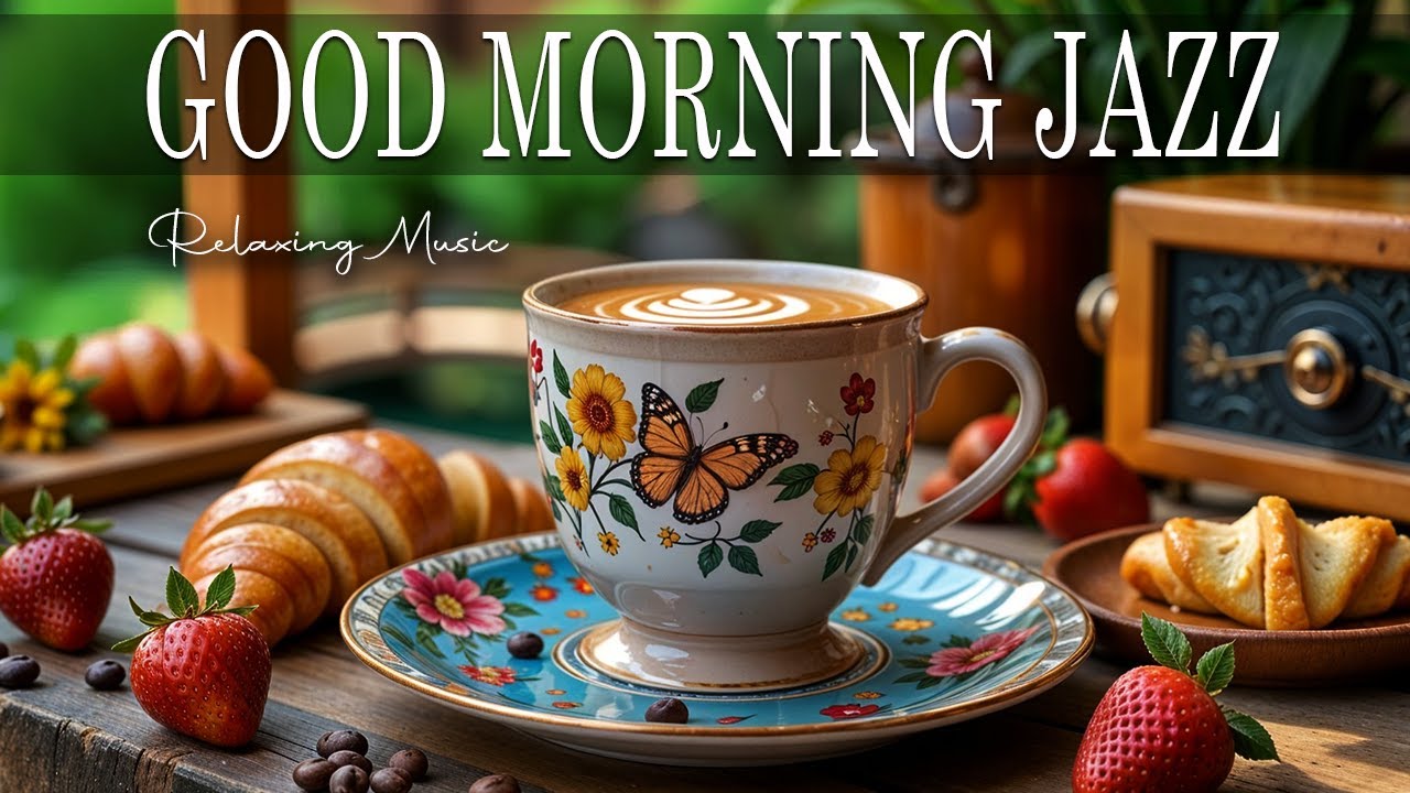 Good Morning Jazz ☕ Bossa Nova instrumental for Happy Moods, Work ...