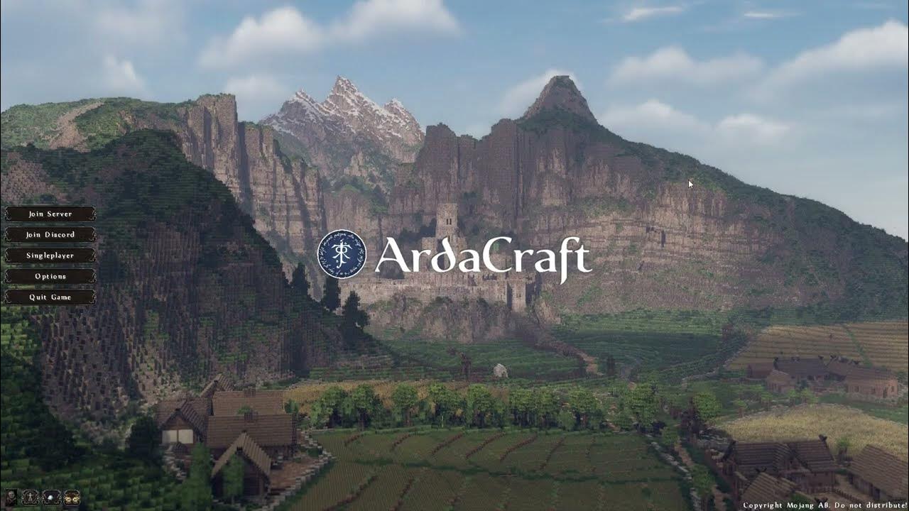 САМЫЙ РЕАЛИСТИЧНЫЙ МОДПАК ДЛЯ MINECRAFT | The ArdaCraft Modpack - YouTube