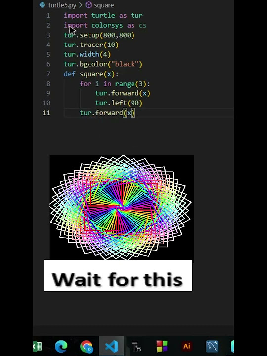 Superb Graphics With Python Turtle Python Turtle Graphics Awesome