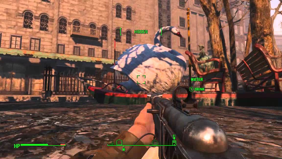 Fallout 4: Piper Gets Crippled (And I Kill a Swan) - YouTube