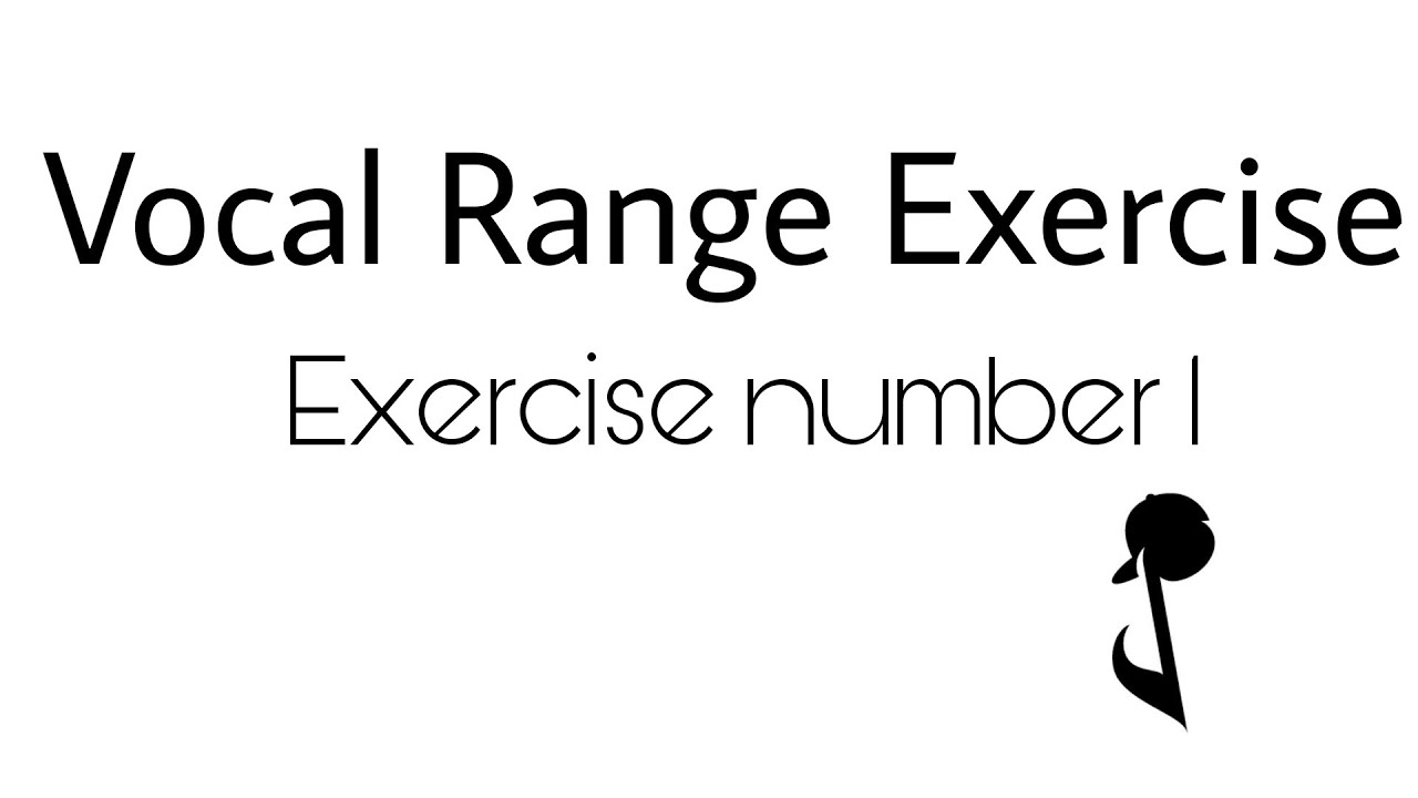 Vocal Range Exercise Number -1 -හඬ පුහුණු අභ්‍යාස - YouTube