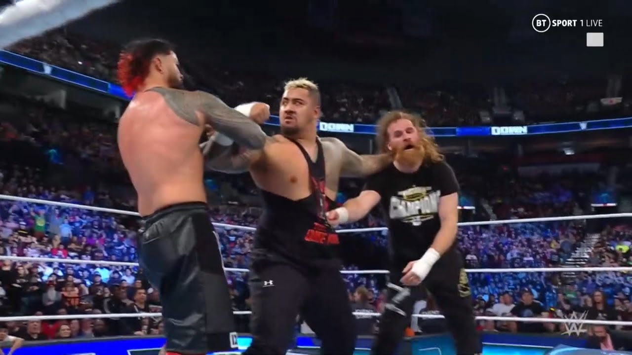 JEY USO SAVES ! SAMI Zayn on SMACKDOWN, JEY USO Solo SIKOA, WWE Draft ...