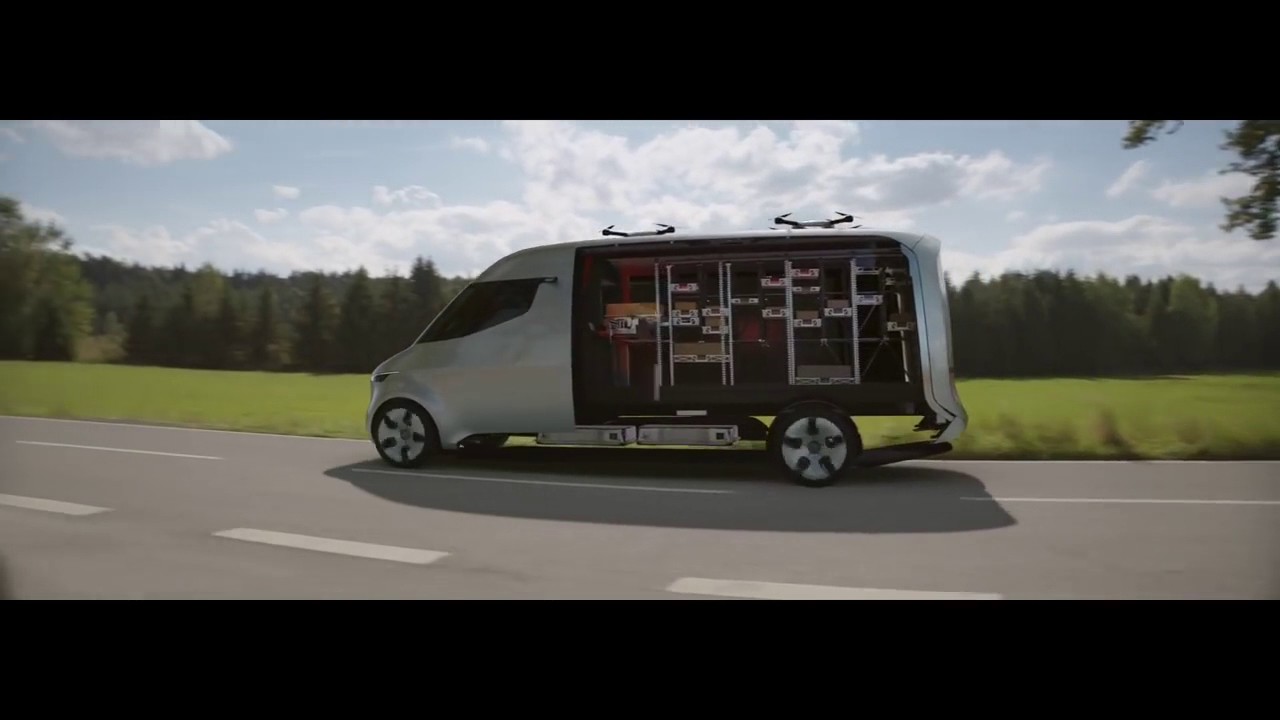 Mercedes Benz "Sprinter of the Future" Concept - YouTube