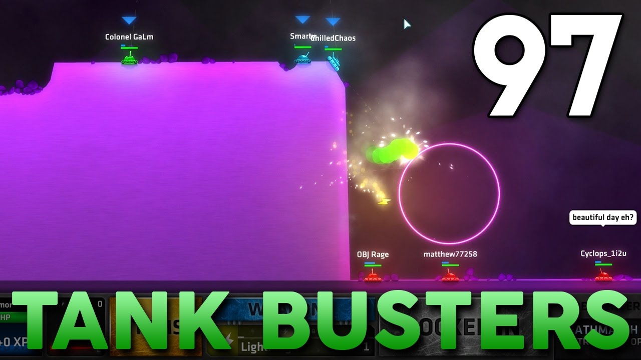 [97] Tank Busters (Let's Play ShellShock Live w/ GaLm and Friends ...