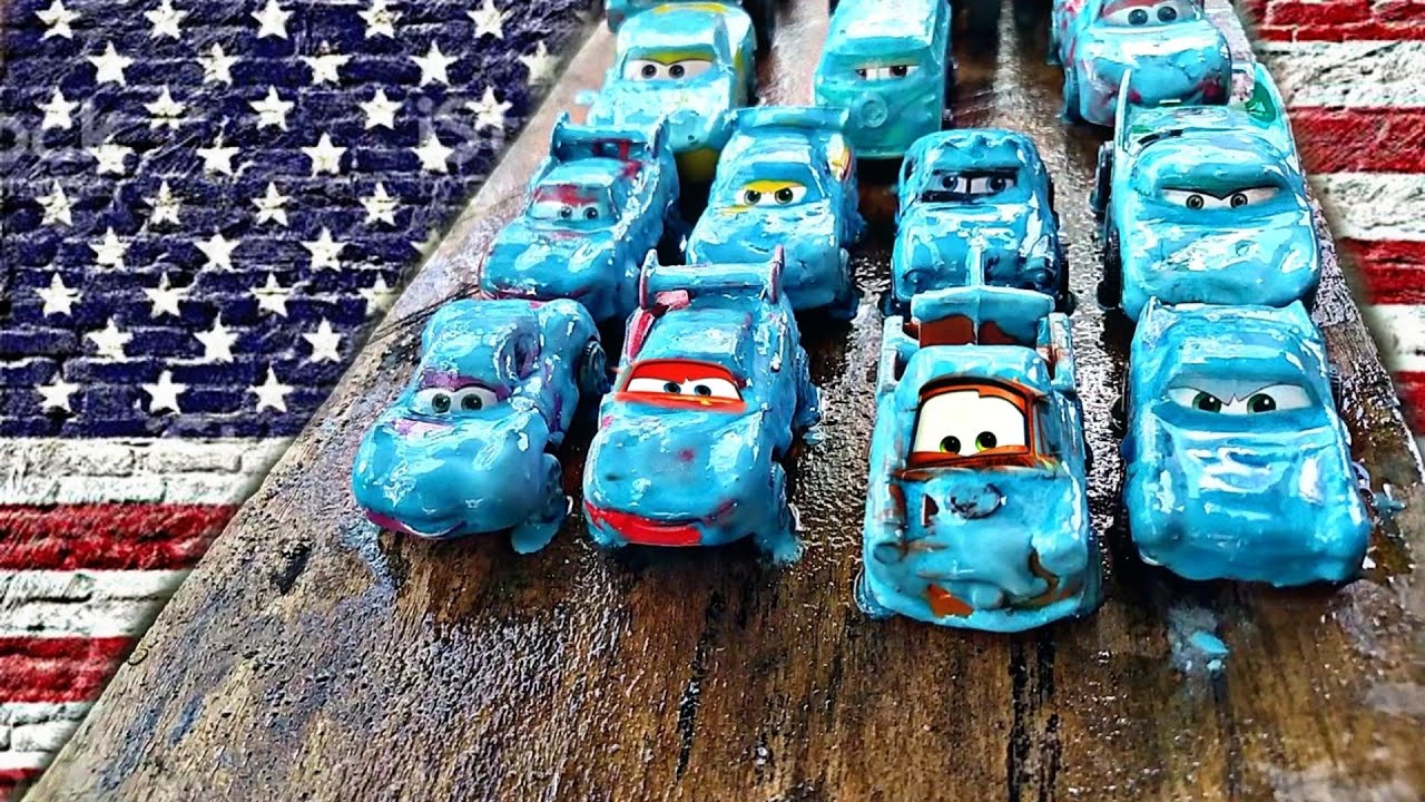 Various Cars & Big Red Trail | Return the miniature cars to the trailer ...