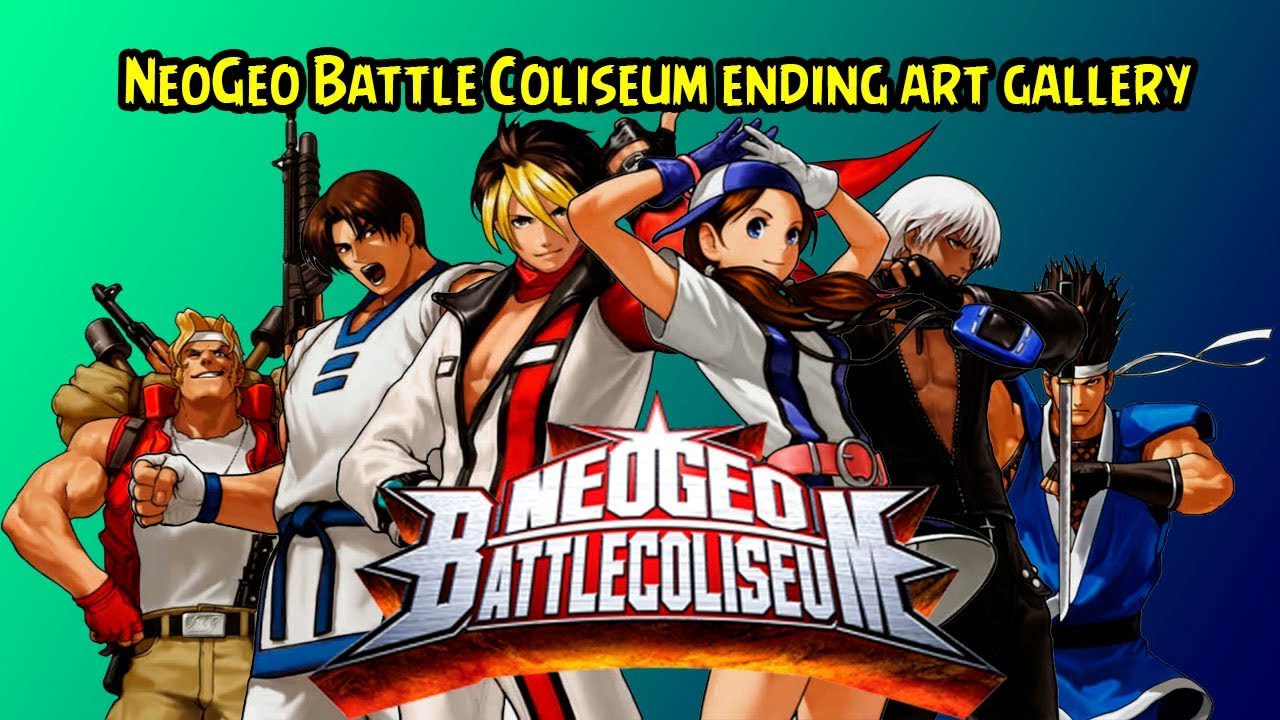 Neo Geo Battle Coliseum: Ending Art Gallery - YouTube