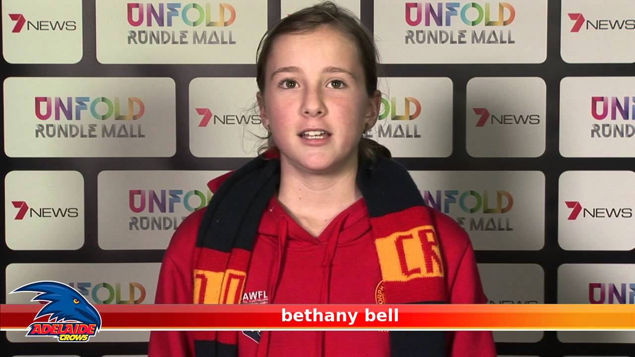 bethany bell - 7 News Crows Experience - YouTube
