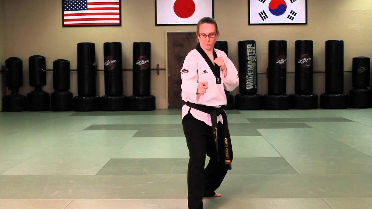 Taekwondo Back Stance - YouTube