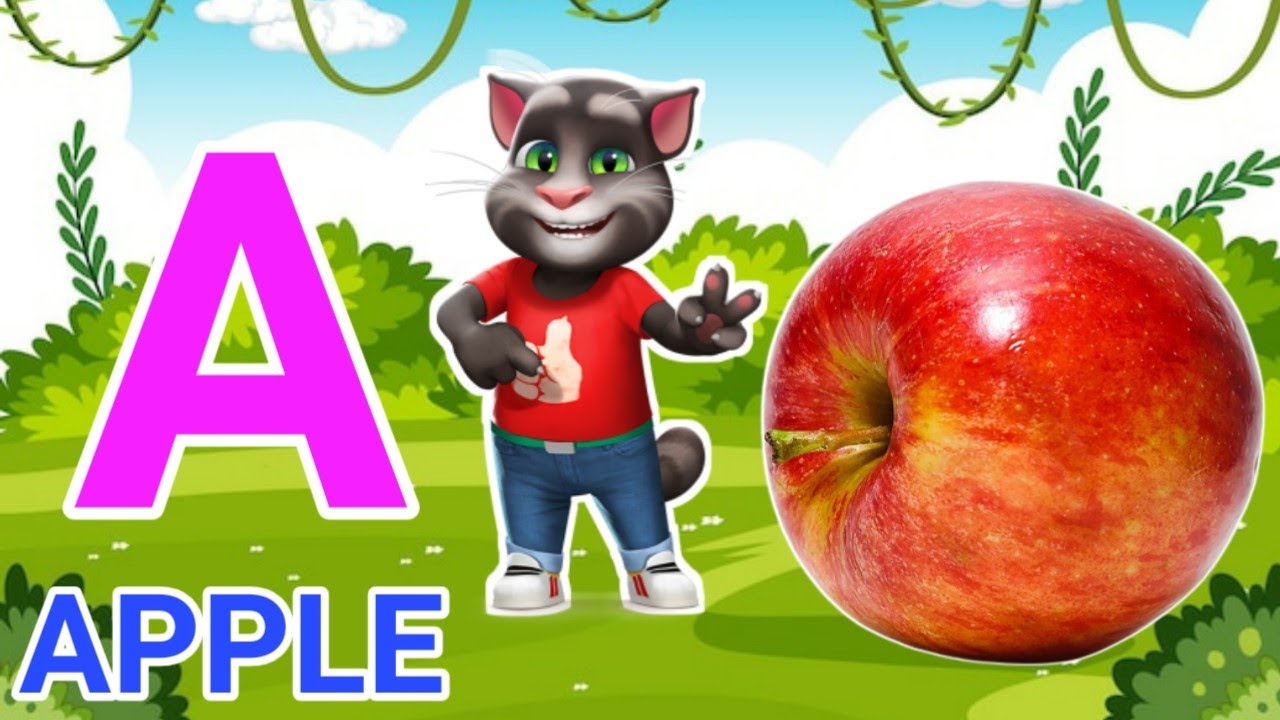 ABC Phonics Song 😘 A for Apple 🤡 Learn Phonics Sounds of Alphabet ...