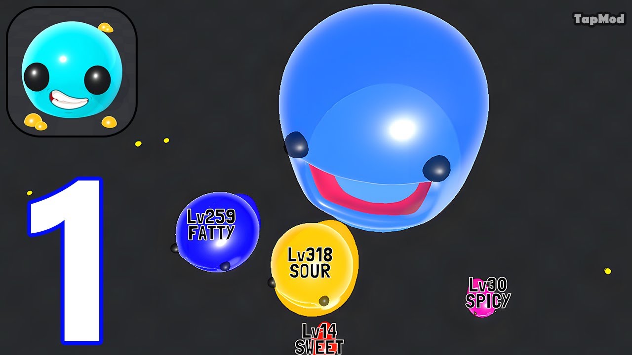Clash of Slimes: IO Game - Gameplay Walkthrough Part 1 Tutorial (iOS ...
