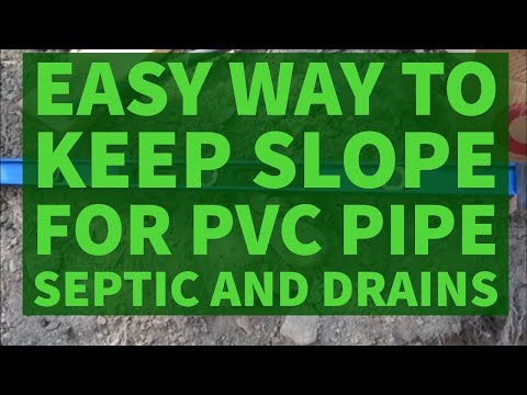 How To Slope PVC Drain Pipe- Think Like a Certified Plumber
