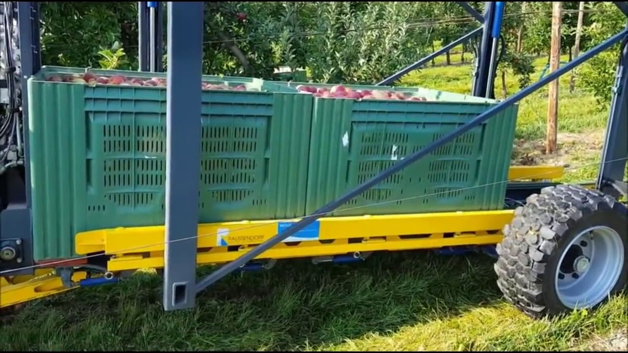 World Amazing Modern Automatic Apple Harvester Agriculture Heavy ...