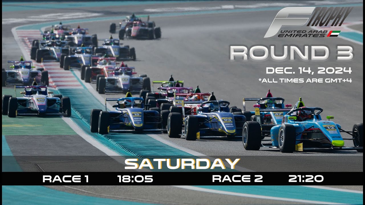 2024 Formula Trophy UAE Round 3 Race 2 - YouTube