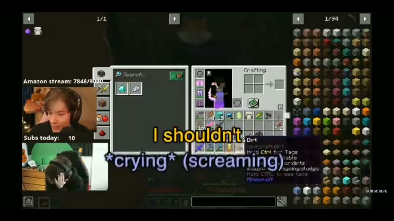 don't cry while watching fundy makes tubbo cry - YouTube