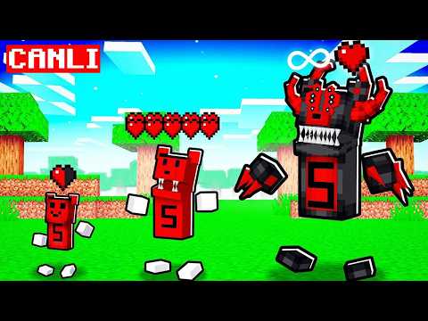 SÜPER AYI’yı EVCİL HAYVAN OLARAK BESLEMEK !! - Minecraft [CANLI YAYIN]