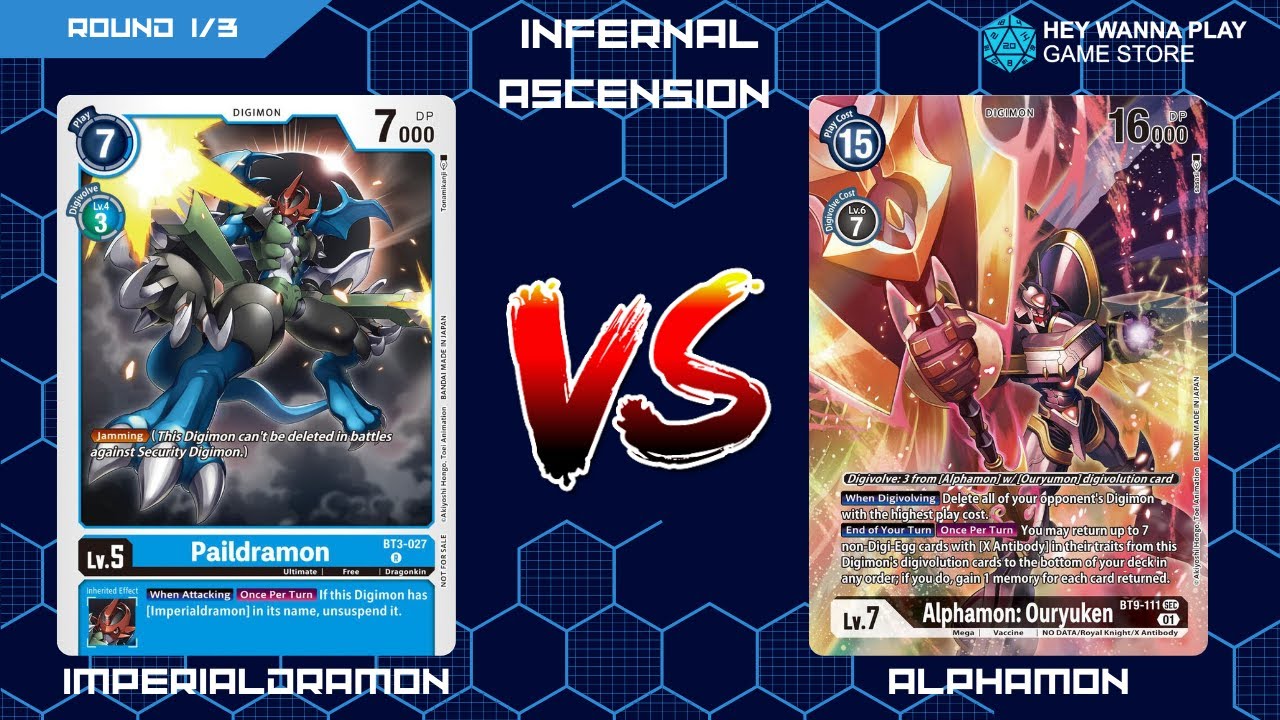 r u alpha or beta (be honest) // Imperialdramon .vs. Alphamon ...