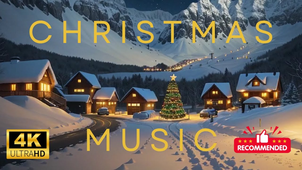 Christmas Music Ambience 🔥 🎅 Beautiful Christmas Background Music ⛄ ...